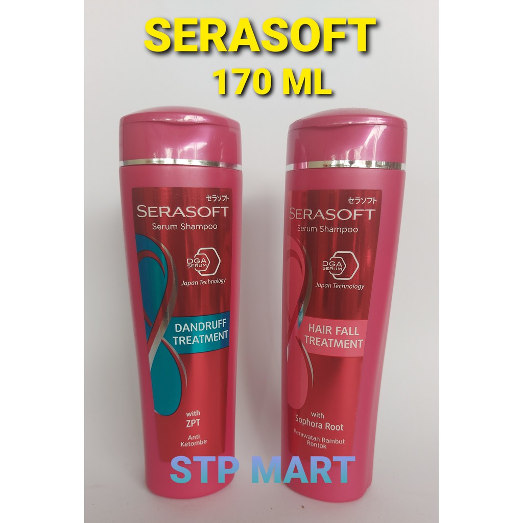 Jual SERASOFT SERUM SHAMPOO HAIR FALL & DANDRUFF TREATMENT 170ML ...