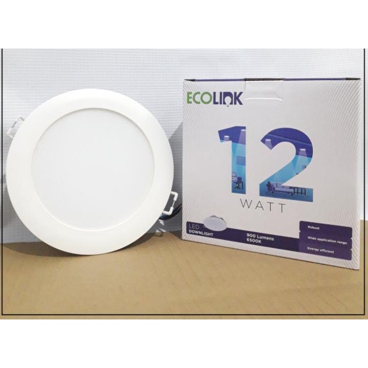 Jual ECOLINK LED PANEL DOWNLIGHT 12 WATT | Shopee Indonesia