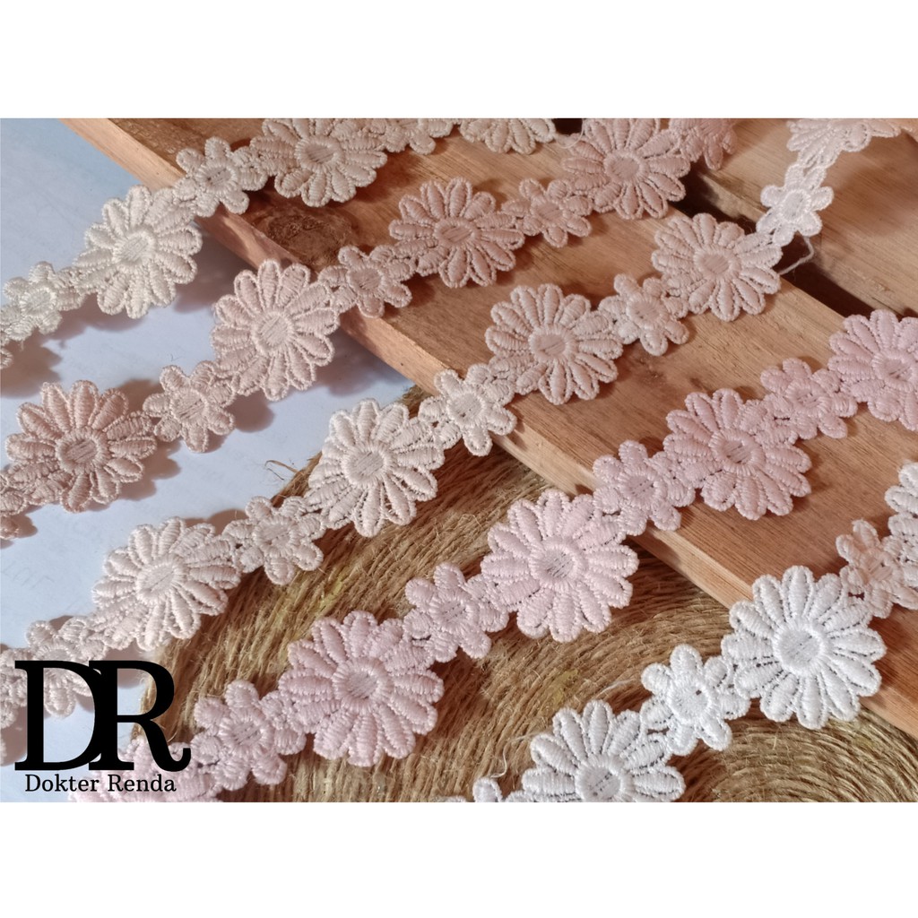 Jual RENDA BUNGA 2 X 3 CM Indonesia|Shopee Indonesia