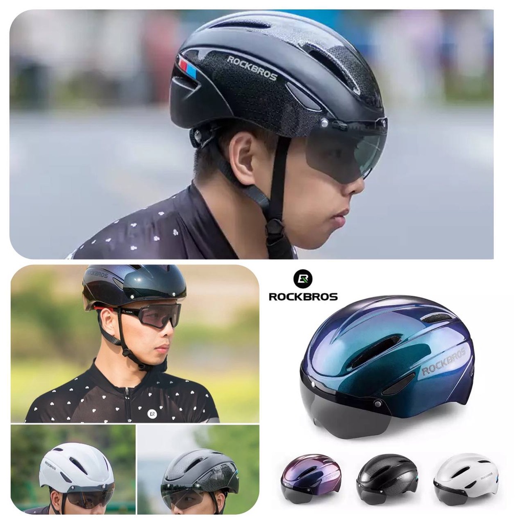 Jual Helm Sepeda ROCKBROS WT-018 Original Bicycle Helmet Helem Dewasa ...