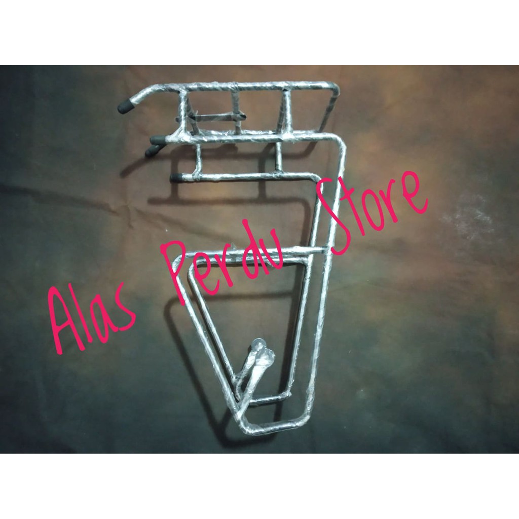 Jual Rack Pannier Sepeda Depan - Custum Touring Model Surly | Shopee ...