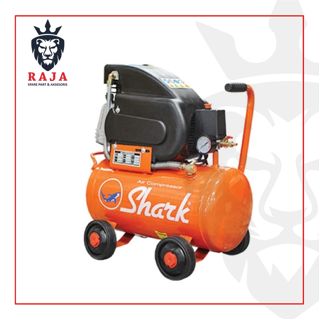 Jual Kompressor Portable 2 Hp Shark MZ 2025 (25 LITER) | Shopee Indonesia