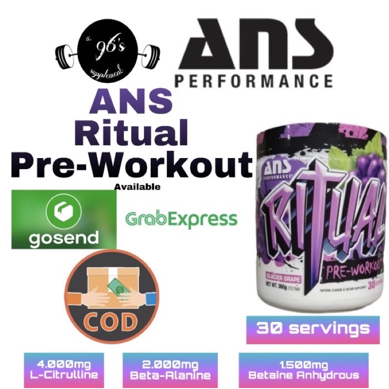 Jual ANS Ritual Pre-Workout 30 servings / Ritual preworkout Indonesia ...