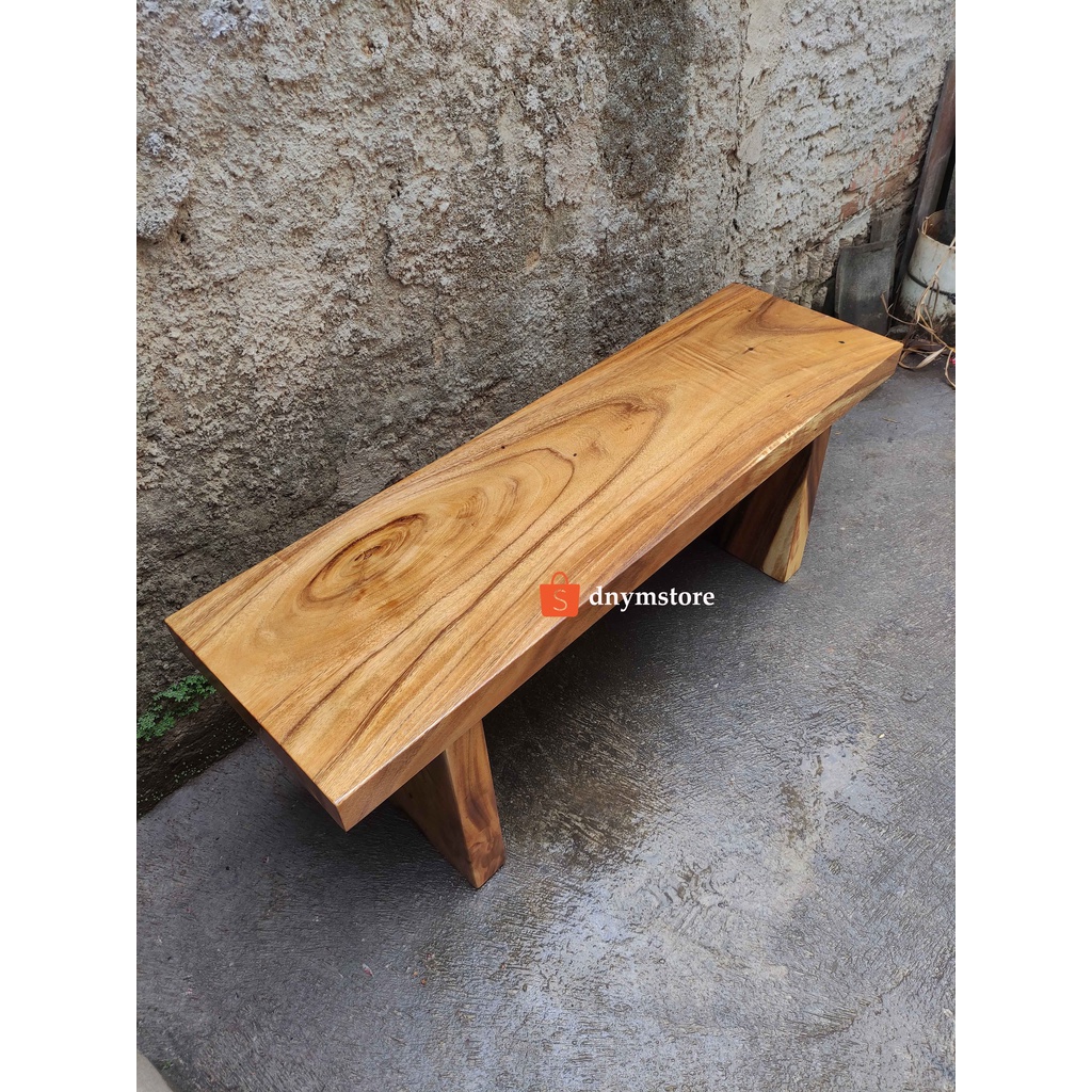 Jual Kursi Panjang / Kursi Teras / Kursi Makan /Bench Kayu Trembesi ...