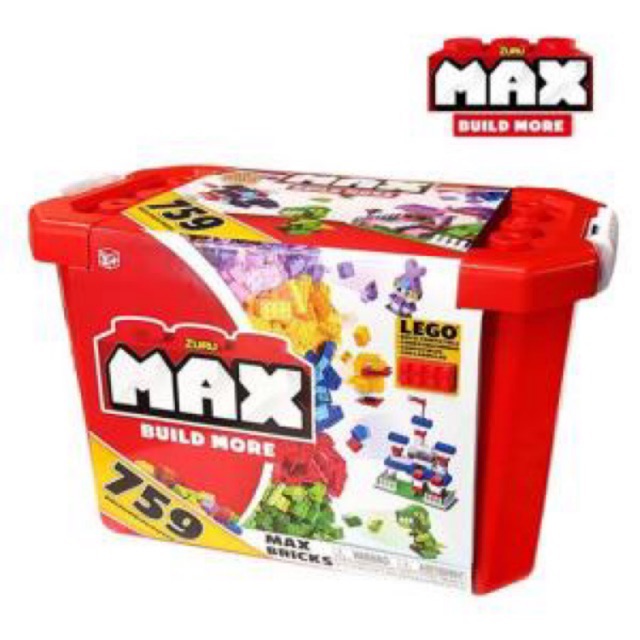 Zuru Max 759 pieces build more building blocks on sale | Shopee Indonesia