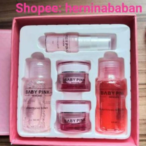 Jual (COD) Baby pink skincare Original perawatan wajah exsklusif ...