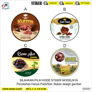 Jual Stiker Label Kurma | Shopee Indonesia
