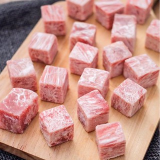Jual Wagyu Saikoro Meltique Beef Cubes Daging Sapi Kotak Dadu 500grm ...