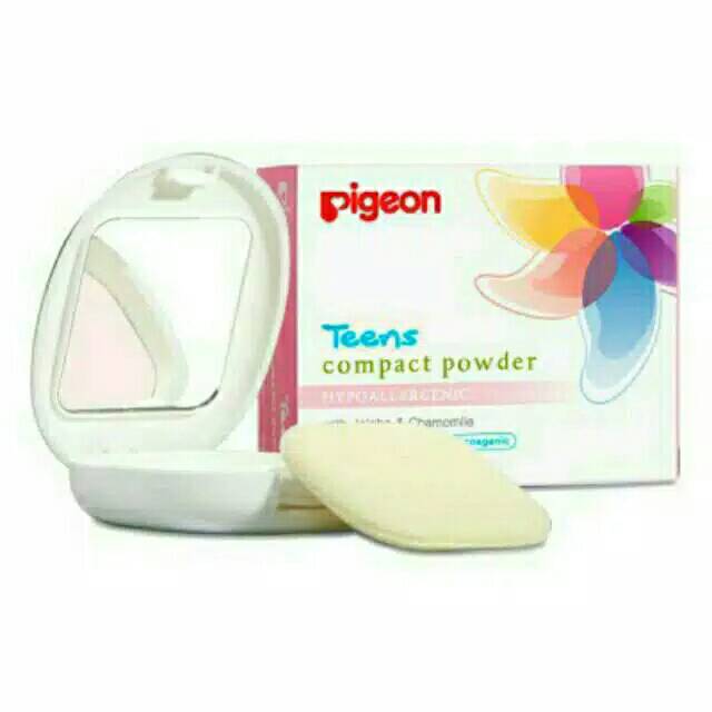 Jual Pigeon Compact Powder Teens Hypoallergenic | Shopee Indonesia