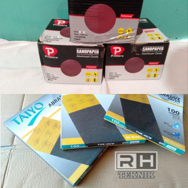 Jual Amplas bulat velcro 4" dan lembaran | Shopee Indonesia
