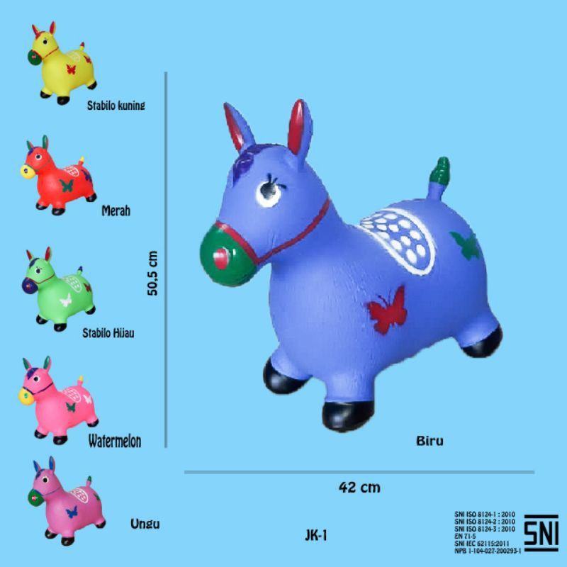 Jual JK-1 ANIMAL JUMPING MUSIK KUDA/MAINAN KUDA KUDAAN/MAINAN ANIMAL ...