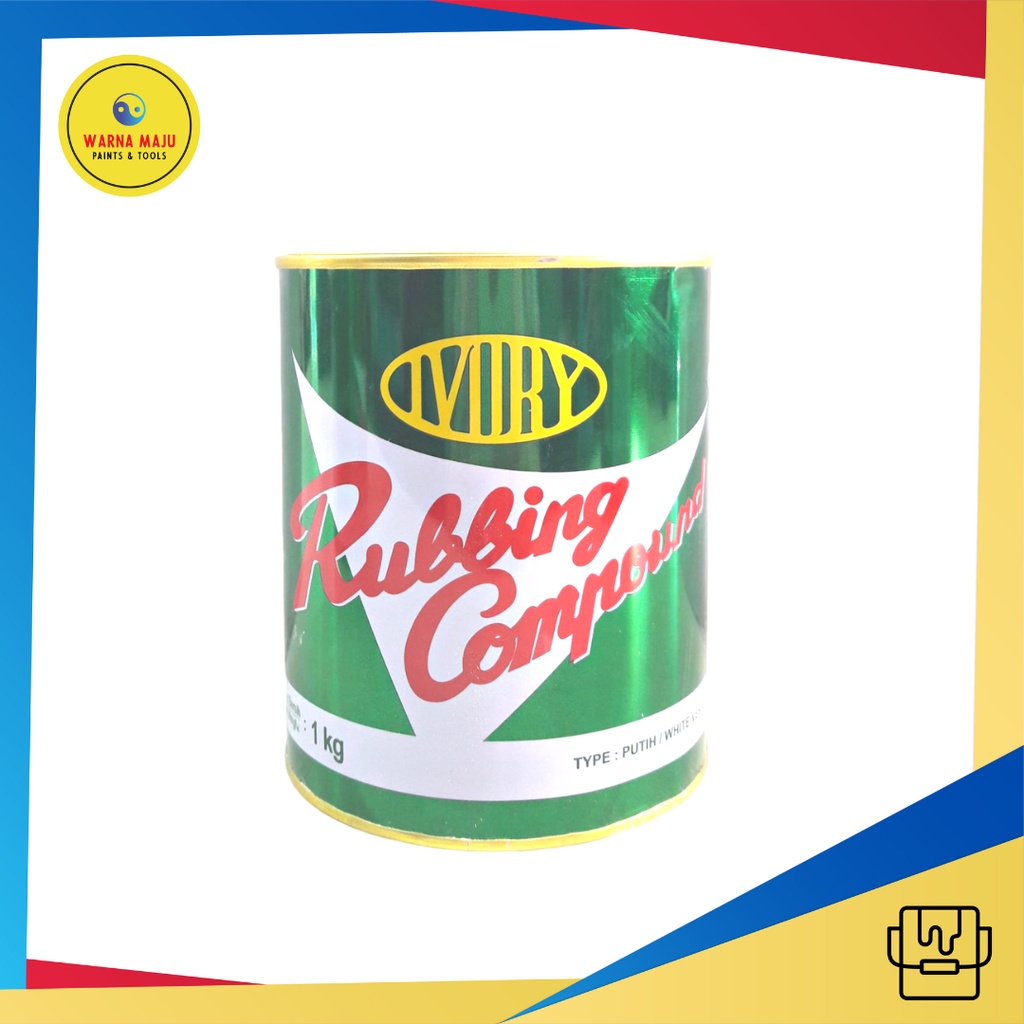Jual Rubbing Compound/Kompon Ivory 1Kg | Shopee Indonesia