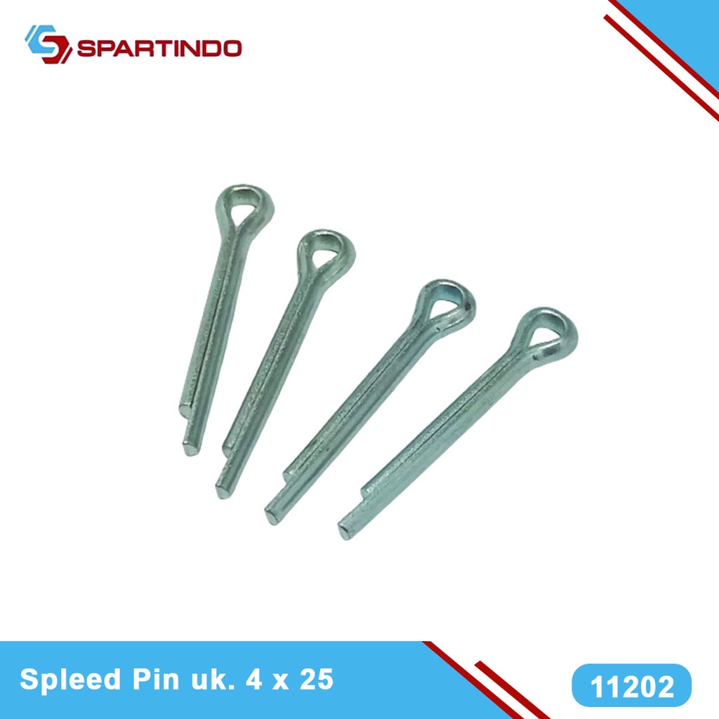 Jual (25, 30, 50 PCS) Split pen Cotter Lock Pin ukuran 4 x 25 Spleed ...