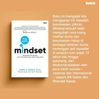 Jual Buku MINDSET mindset Mindset Mengerti Kekuatan Pola Pikir Carol S ...