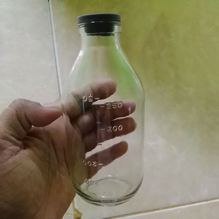 Jual Botol kaca 250ml / Botol kaca infus skala 250ml | Shopee Indonesia