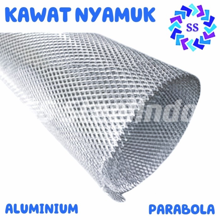 Jual KAWAT LOKET - RAM - PARABOLA NYAMUK ALUMINIUM LEBAR 1 METER ...
