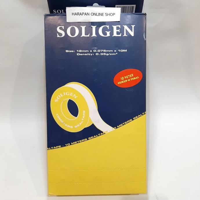 Jual SEAL TAPE KERAN AIR / SELTIP SILTIP / SEALTAPE SOLIGEN 10 METER 48 ...