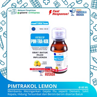 Jual PIMTRAKOL SYRUP RASA LEMON @ 60 ML | Shopee Indonesia