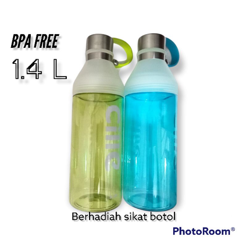 Jual Botol Air Minum 1.4 liter free sikat botol | Shopee Indonesia