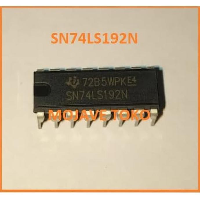 Jual Sn74Ls192N 74Ls192 Counter Synchronous Up/Down Decade Mojav22 ...