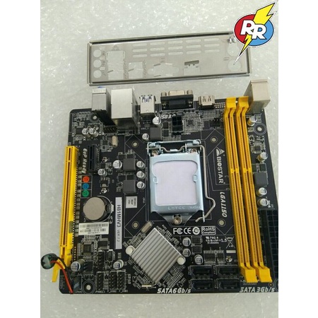 Jual Motherboard Mobo Mainboard Pc Merk PC Mini ITX Biostar H81MHV3 Socket 1150 ada HDMI onboard ...