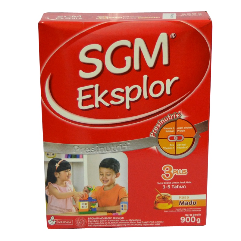 Jual Sgm Eksplor Milk 3+/4 Madu Box 900Gr | Shopee Indonesia