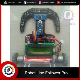Jual Robot Line Follower Mikro Pro1 14 Sensor Free Coding Standard ...