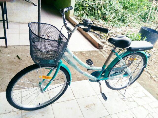 Sepeda Keranjang - Sepeda Genio Alaska 24 | Shopee Indonesia