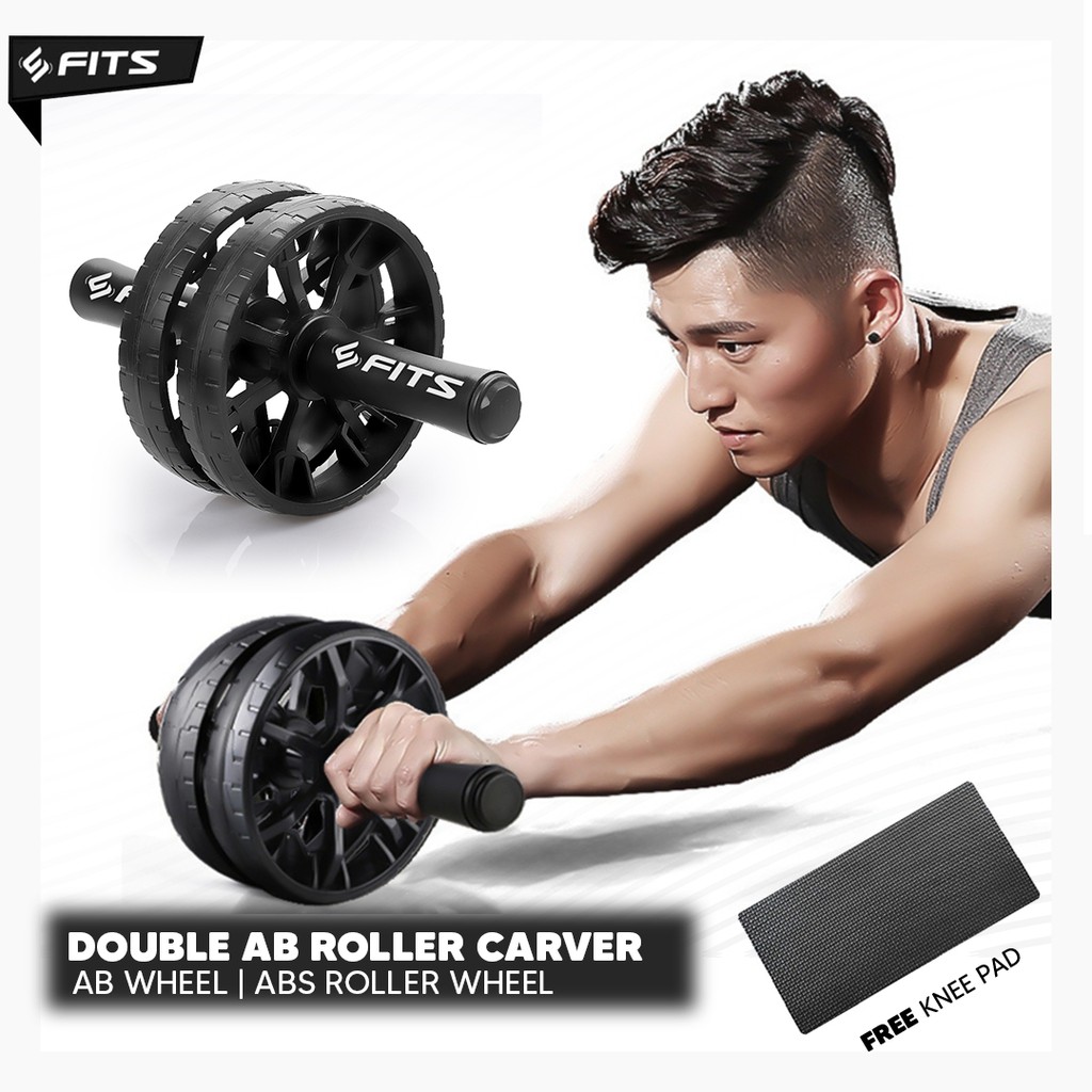 Jual SFIDN Fits Double AB Roller Carver | AB Wheel | ABS Roller Wheel ...