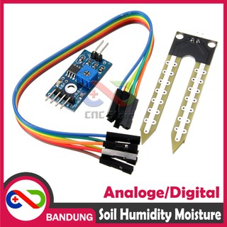 Jual MODULE SENSOR KELEMBABAN TANAH SOIL HUMIDITY MOISTURE SENSOR MODUL ...