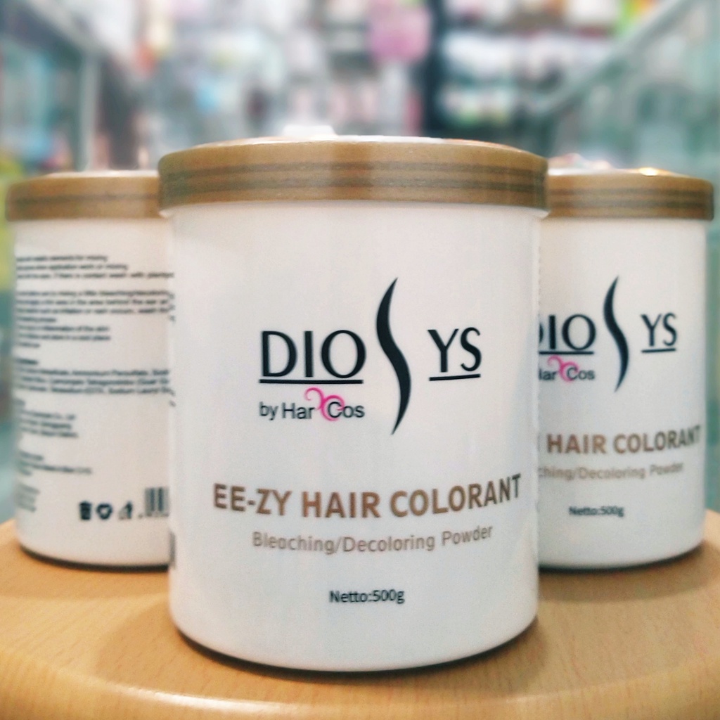 Jual Diosys EE-ZY Bleaching Powder Bubuk Hair Decoloring Rambut 500 g ...
