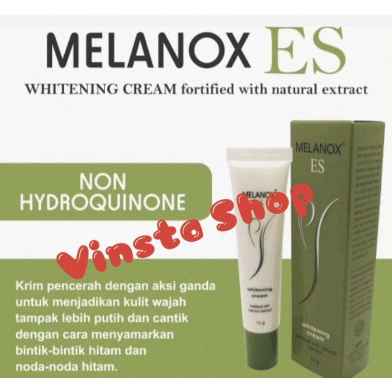 Jual Whitening Cream MELANOX ES | Shopee Indonesia