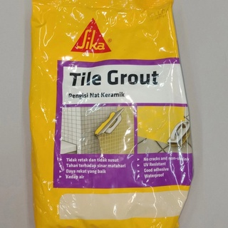 Jual SIKA TILE GROUT SEMEN PENGISI NAT KERAMIK OKER LANTAI WARNA Kuning ...