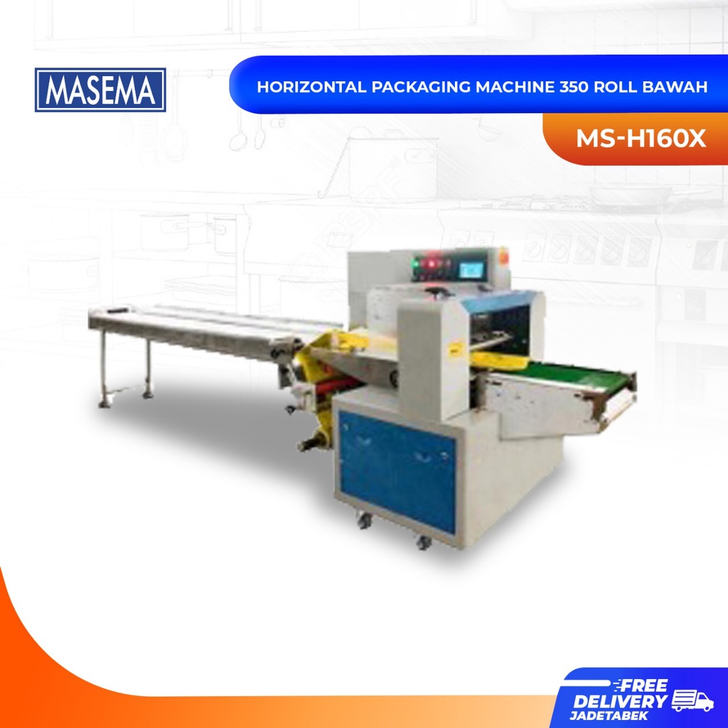 Jual Horizontal Packaging Machine 350 Roll Bawah | Shopee Indonesia