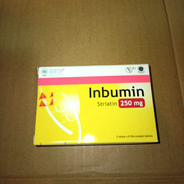 Jual inbumin ekstrak ikan gabus perbox ( 5 strip x 6 tab ) | Shopee ...