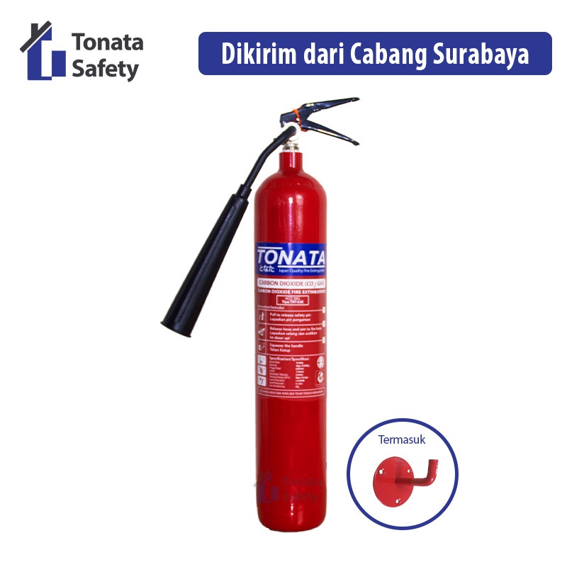 Jual APAR 3KG Karbondioksida (CO2) TONATA / Set Komplit | Shopee Indonesia