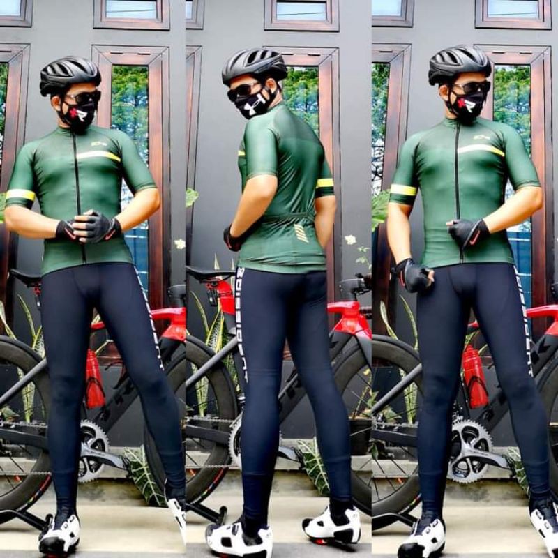 Jual BAJU SEPEDA SXB GREEN FOREST ONE ROAD BIKE JERSEY | Shopee Indonesia