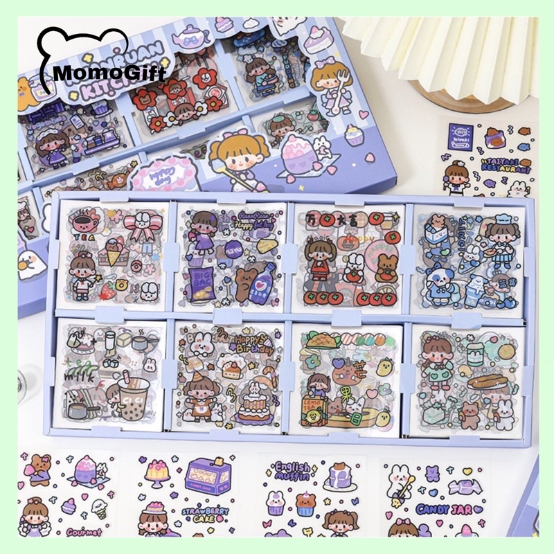 Jual Stiker Box Koleksi Sticker Aesthetic 200 Lembar | Shopee Indonesia