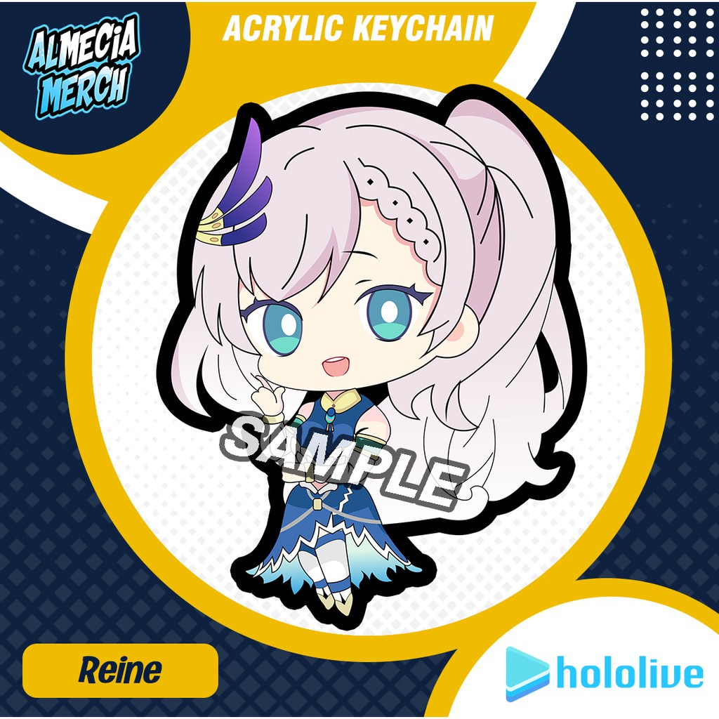 Jual Gantungan Kunci Hololive ID Pavolia Reine / Ganci / Keychain ...