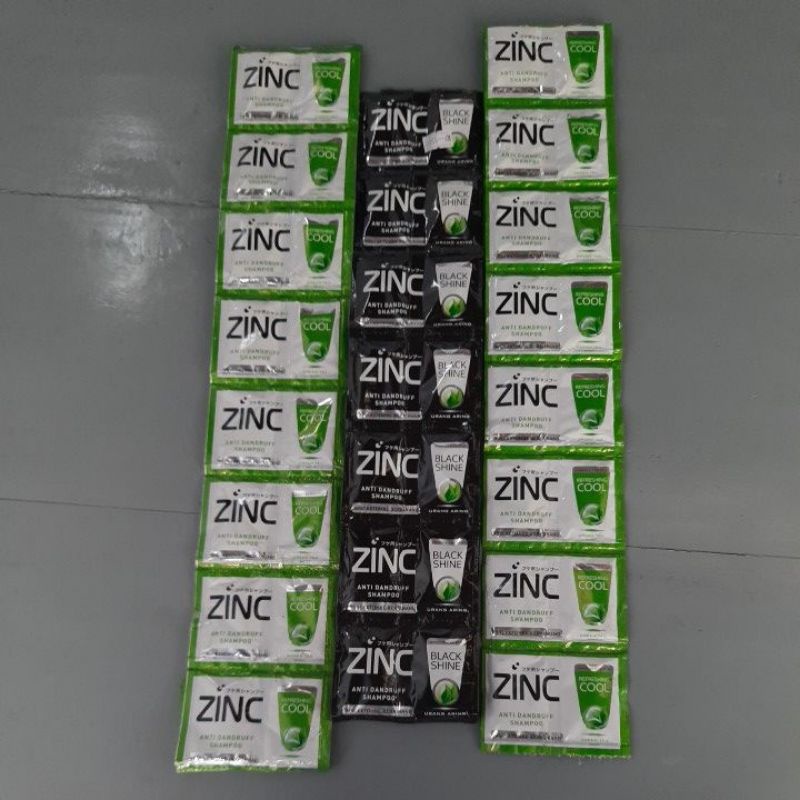 Jual shampoo zinc 1 renteng 12 pcs (24 saset) | Shopee Indonesia