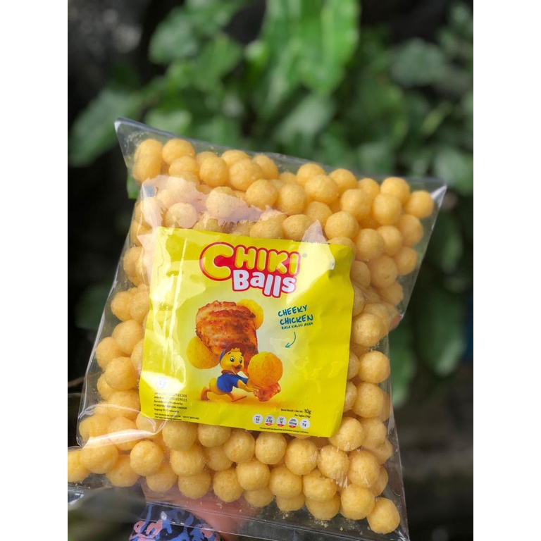 Jual snack kiloan chiki balls rasa ayam murah 250g | Shopee Indonesia