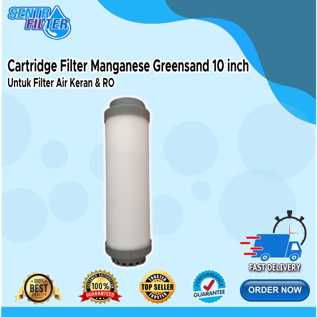 Jual Cartridge Manganese Greensand 10 Inch Untuk Filter Air Keran ...