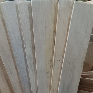 Jual Grade B Kayu Balsa 1.5mm x 10cm x 1meter papan balsa sheet kayu ...