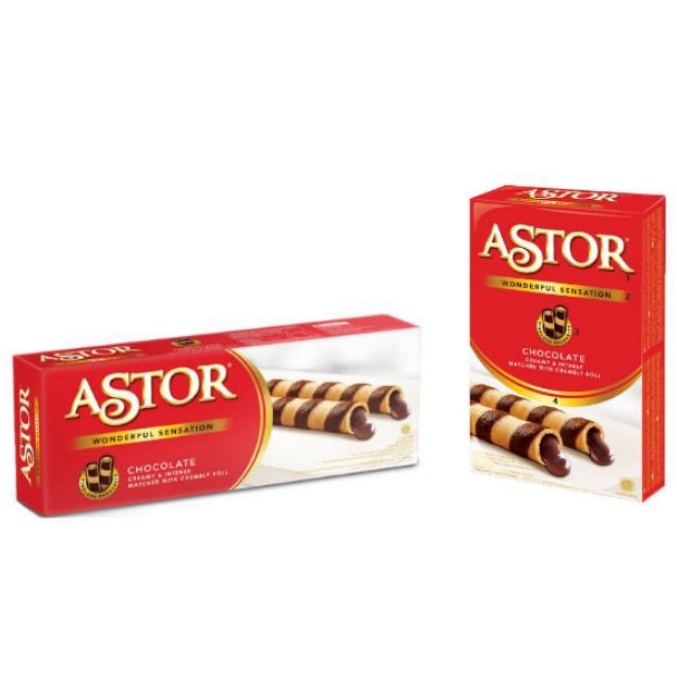 Jual Astor wafer stick chocolate original box | Shopee Indonesia