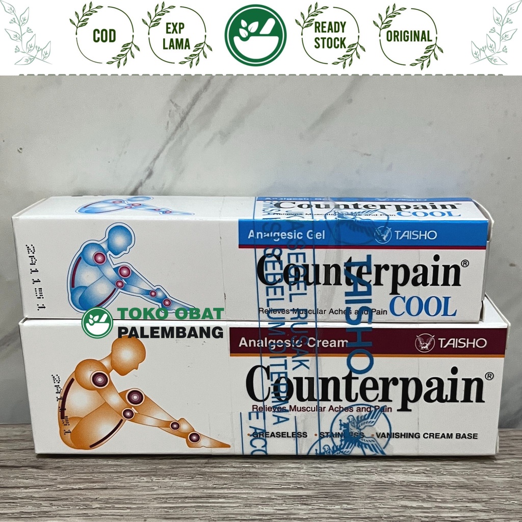 Jual COUNTERPAIN 30 GRAM TAISHO ANALGESIC CREAM counter pain | Shopee ... Jual COUNTERPAIN 30 GRAM TAISHO ANALGESIC CREAM counter pain | Shopee ...