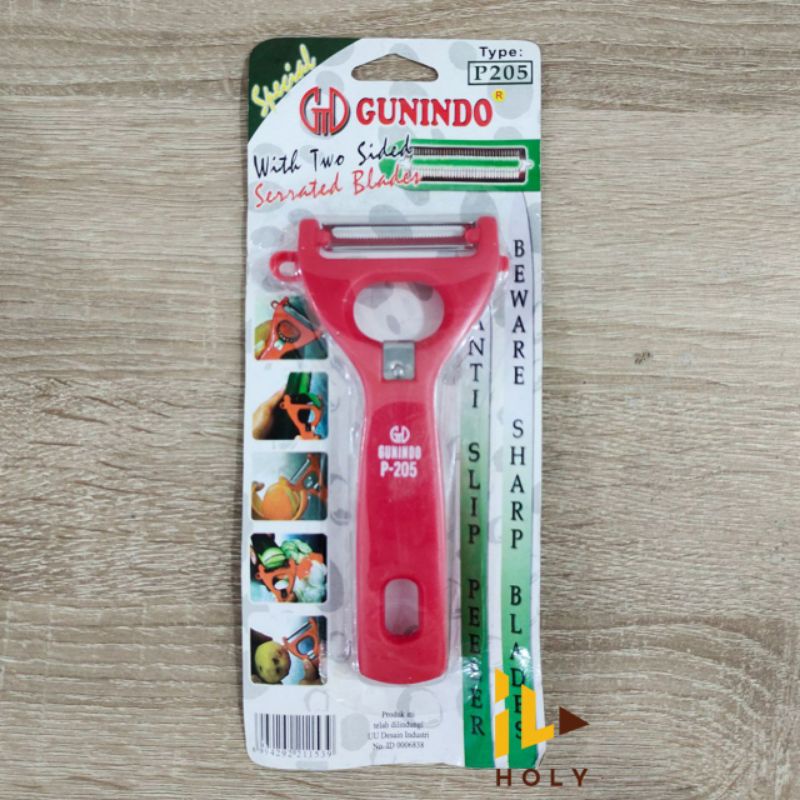 Jual Alat Pengupas Kulit Buah Gunindo / Peeler Alat Kupas Timun Wortel ...