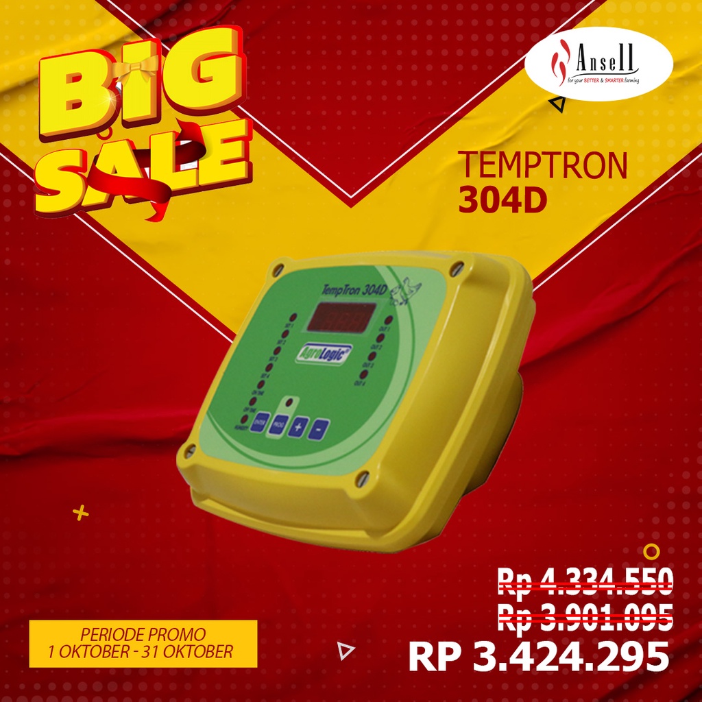 Jual Agrologic Temptron 304D - Pengontrol Iklim dalam Kandang Closed ...