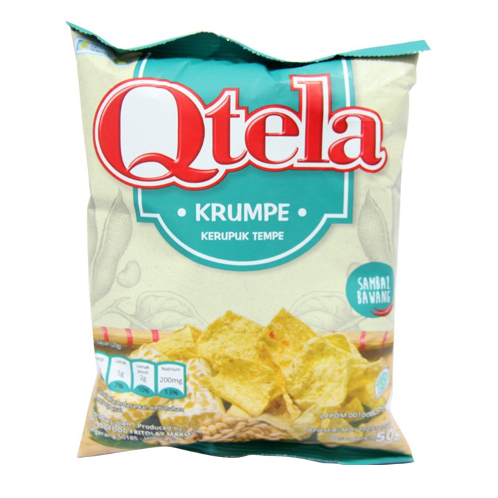 Jual Qtela Snack Krumpe Sambal Bawang 50 gr | Shopee Indonesia