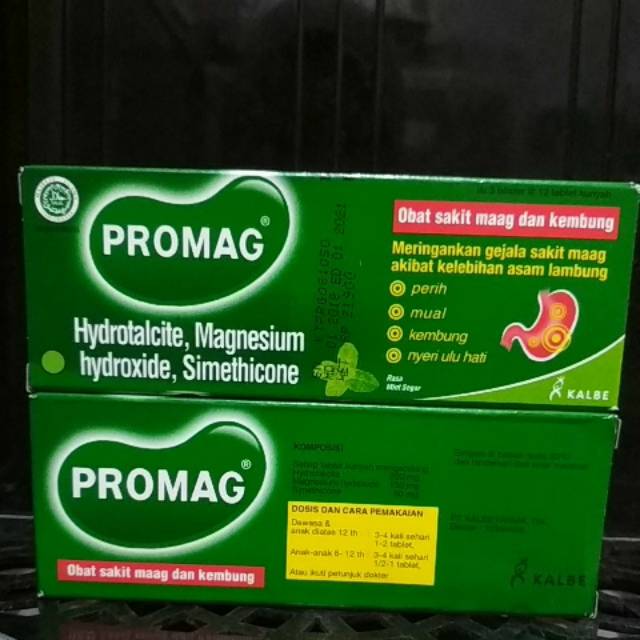 Jual Promag Tablet (1strip isi 12tablet) | Shopee Indonesia