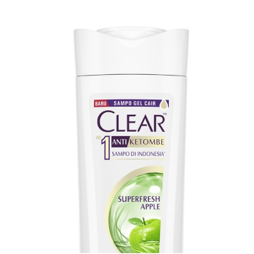 Jual Clear Shampoo Anti Ketombe Super Fresh Apple 70 mL x 2 Pcs ...
